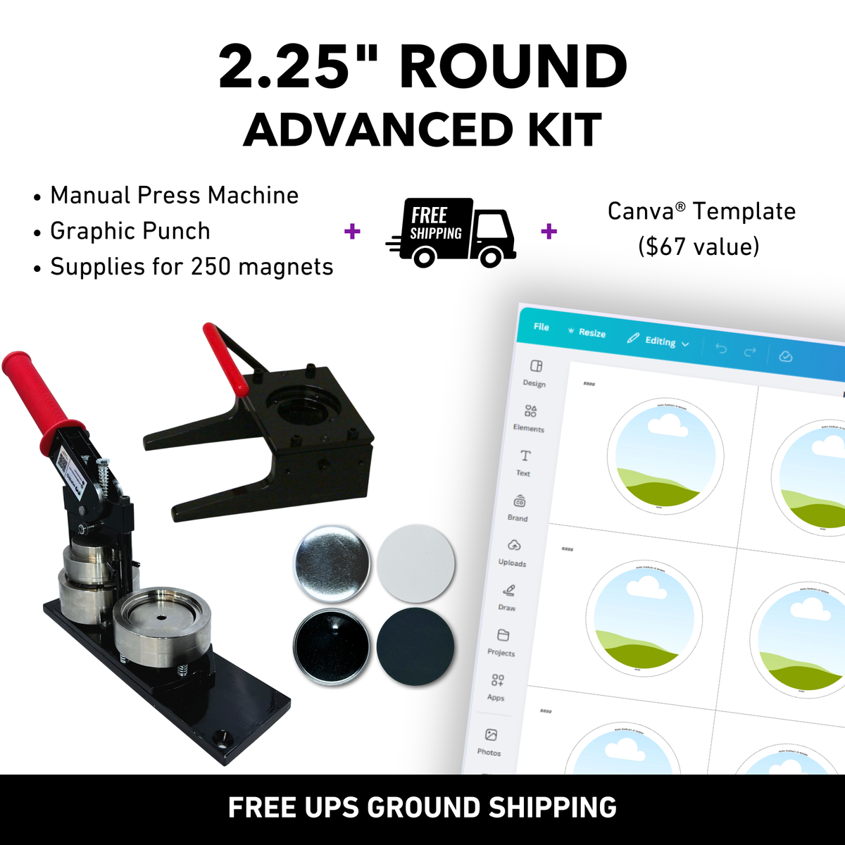 Advanced Manual Kit Round 2.25" – MPRO