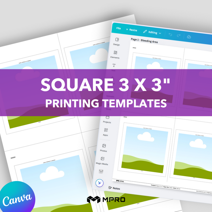 Printing Templates – MPRO